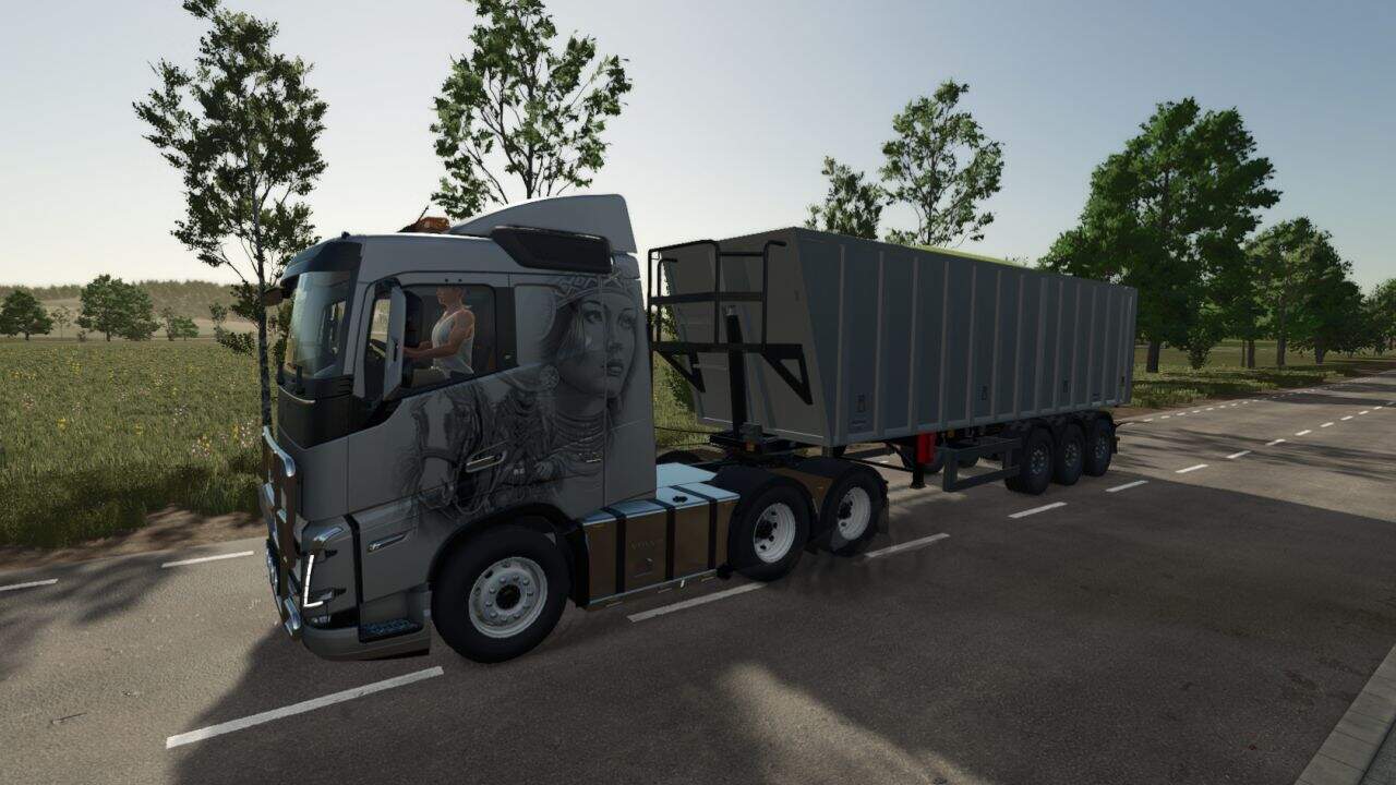 FS25 Volvo FH16 6×4 V1.0 - FS 25 Trucks Mod Download