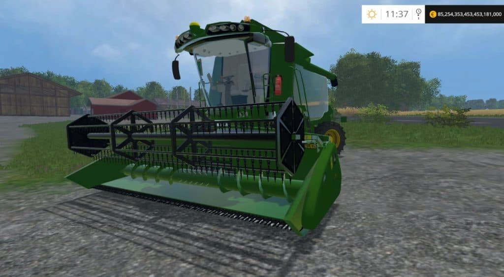 FS15 JOHN DEERE W540 4X4 NEW GREEN USA EXTRA HIT MEGA V1.0 - Farming ...