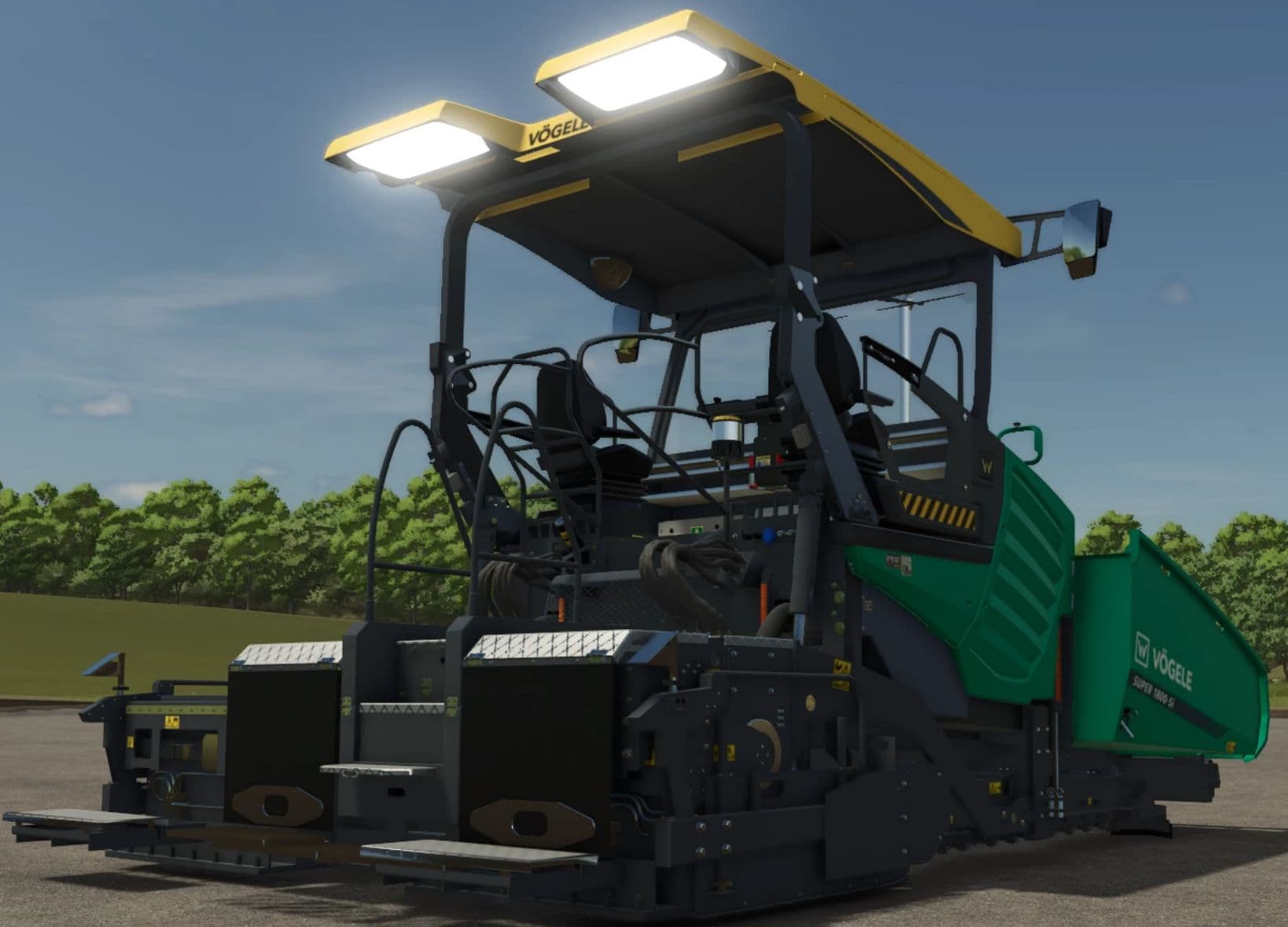 FS22 Vögele Super 1800-5i - Vögele Super 1600-3i v1.0 - FS 22 Forklifts ...