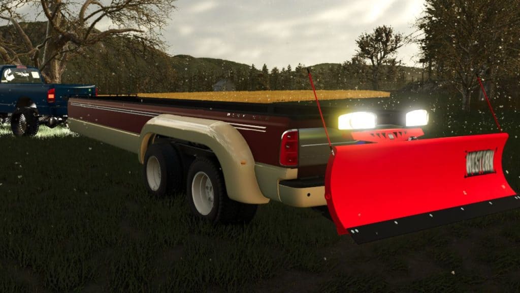 FS25 2015 Ford Platinum Super Duty Long Bed Trailer V1 (4) - Farming ...