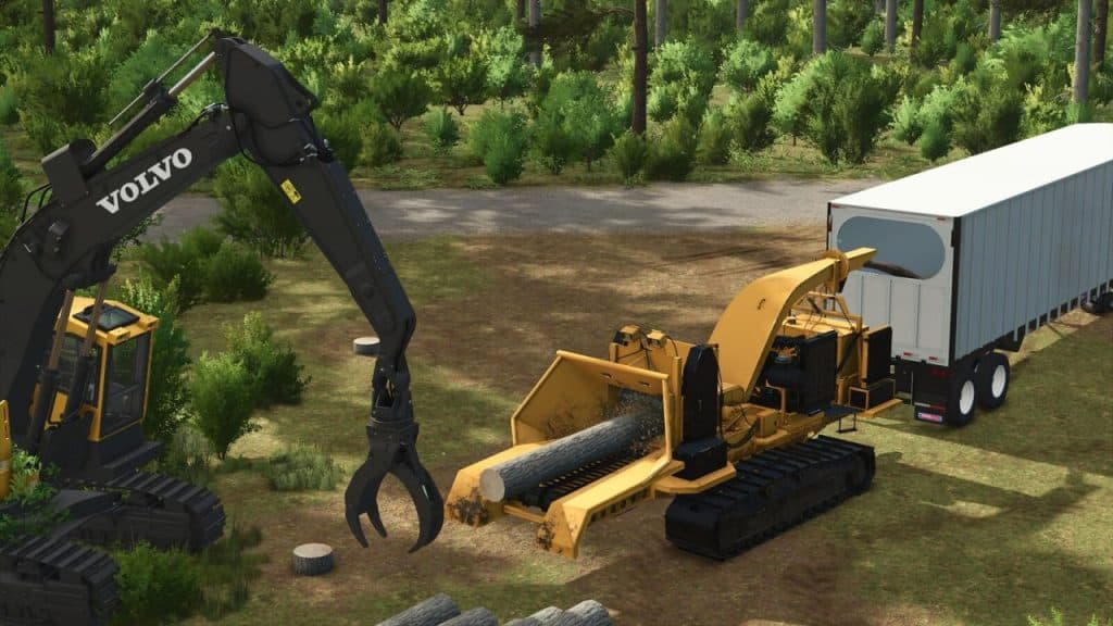 FS25 669 Chipper V1.1 - FS 25 Forestry Mod Download