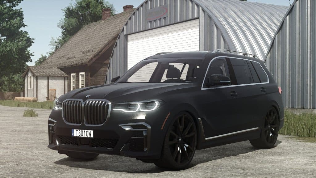 FS25 BMW X7 M50i V1.6 - FS 25 Tractors Mod Download