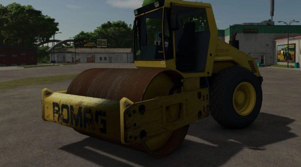 FS25 Bomag BW211 v1.2 - FS 25 Forklifts / Excavators Mod Download
