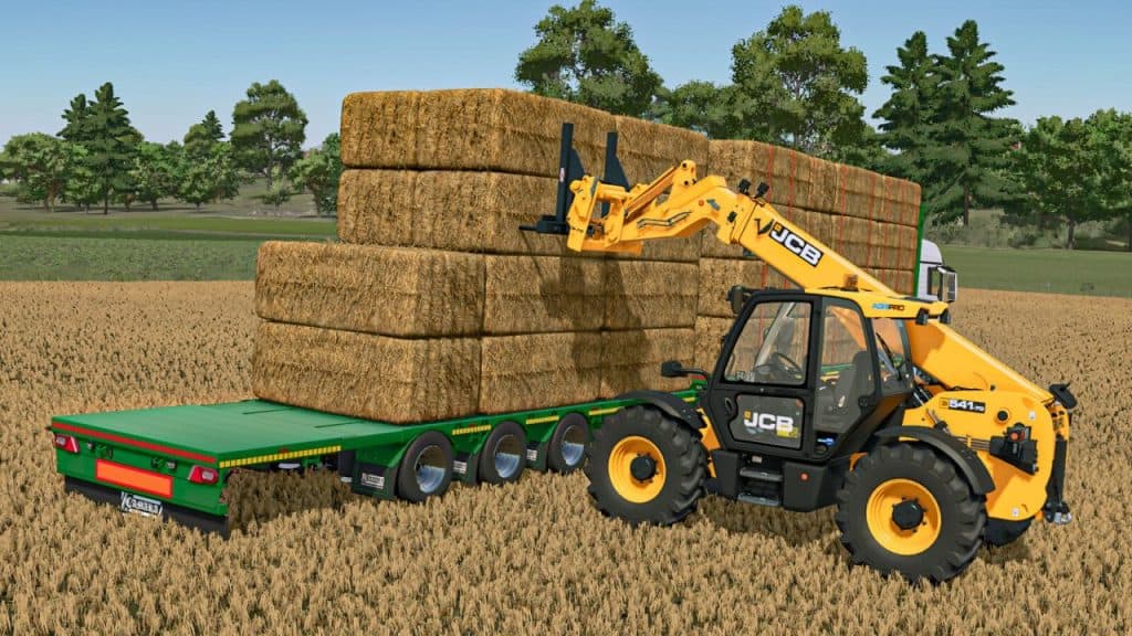 FS25 Camara Straw Transport Trailer v1.0.0.2 (3) - Farming simulator 19 ...