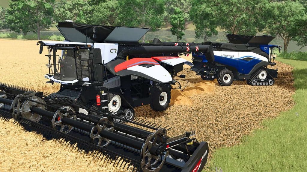 FS25 Cnh Harvester Pack v1.0 - FS 25 Combines Mod Download