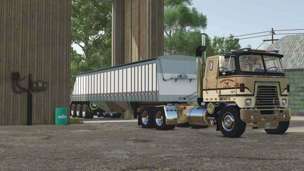 FS25 Cornhusker Hopper Bottom v1.0 - FS 25 Trailers Mod Download