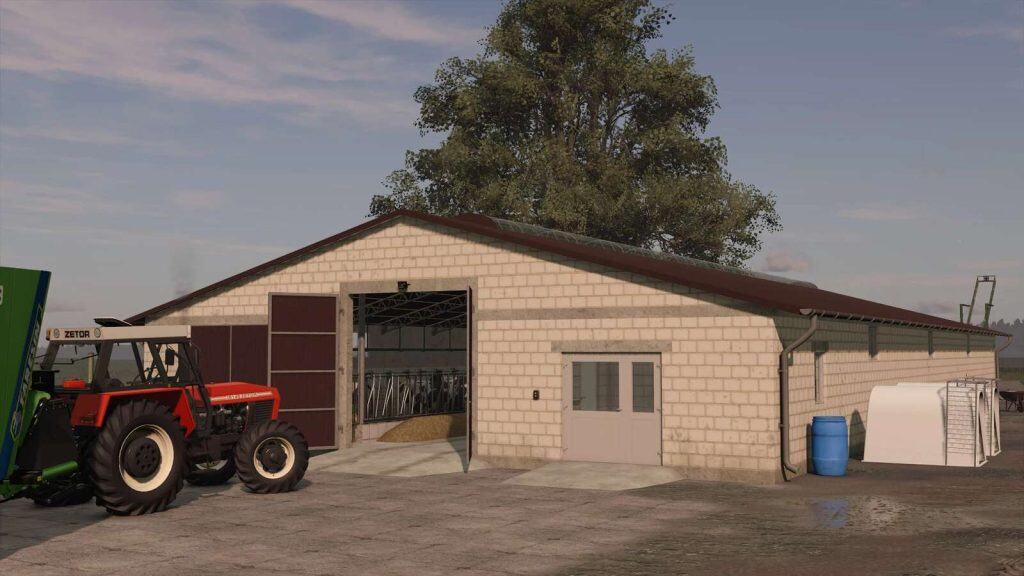 FS25 Cow Barn With Manure Conveyor v1 (1) - Farming simulator 19 / 17 ...