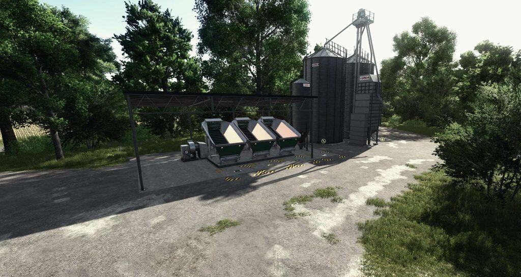 FS25 Cow Feed Mix v1.0 - FS 25 Buildings Mod Download