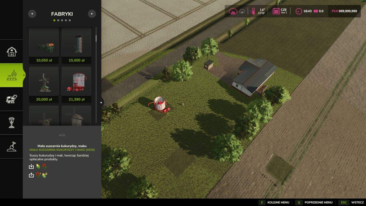 FS25 Drying room for corn, poppy seeds and sunflower seeds v1.0 - FS 25 ...