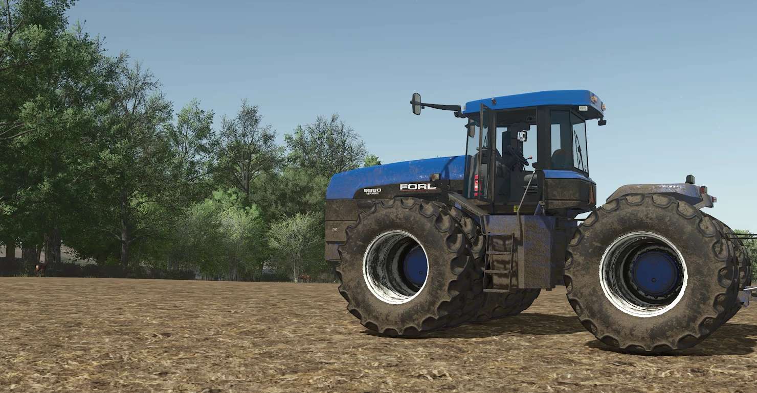 FS25 Ford 9×80 Series v1.0.1.1 - FS 25 Tractors Mod Download