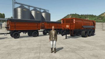 FS25 Hirschfeld Brantner Pack V1.0.0.1 - FS 25 Trailers Mod Download