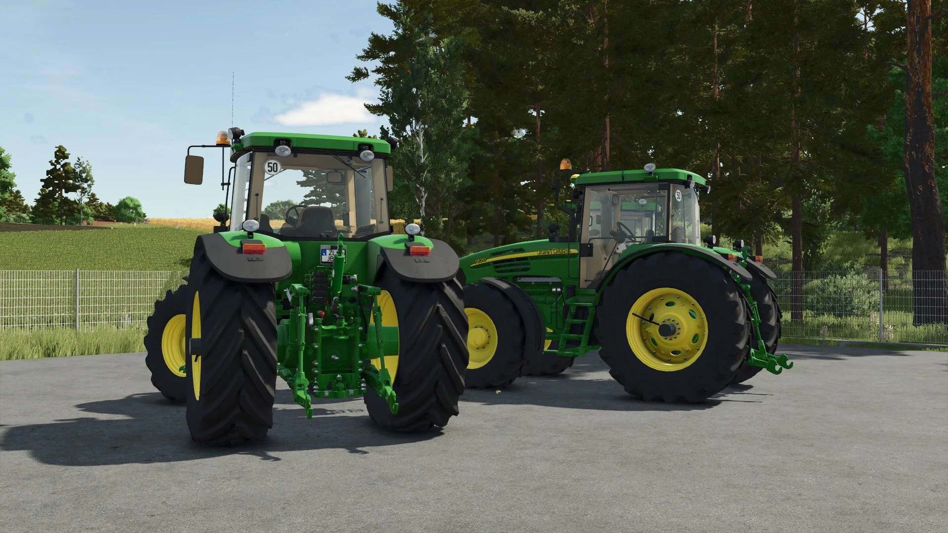 FS25 John Deere 7×20 v1.0 - FS 25 Tractors Mod Download