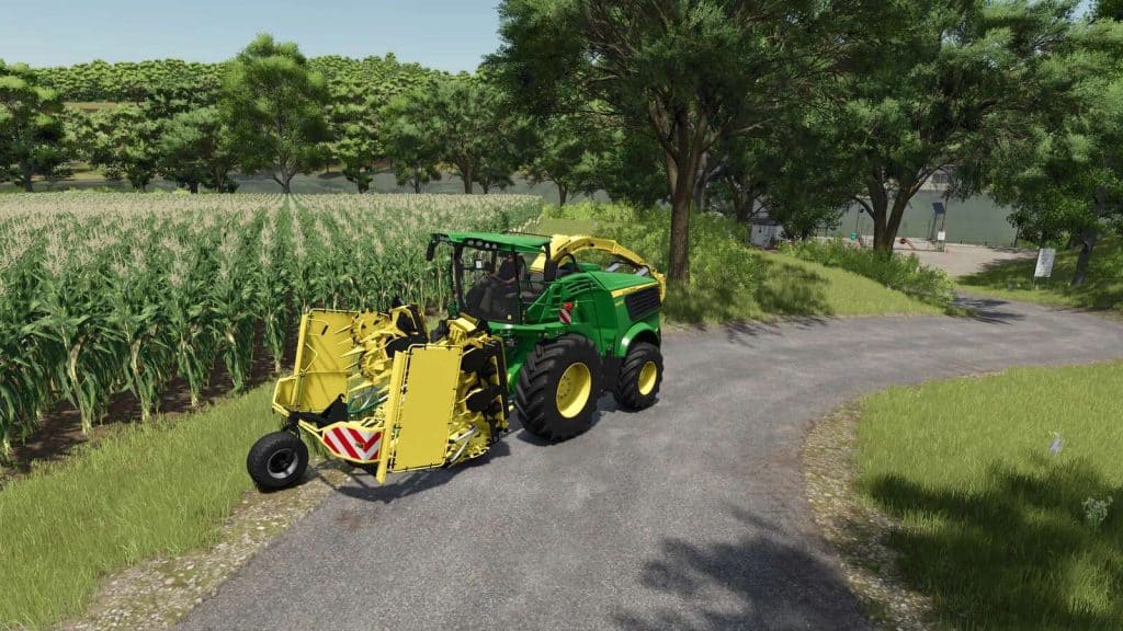 FS25 John Deere Series 9000 v1.0 - FS 25 Combines Mod Download