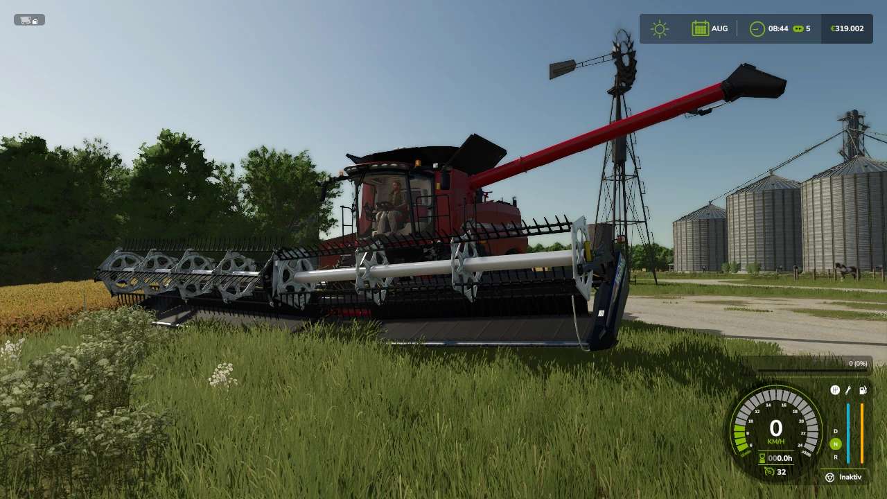 FS25 Macdon974 FlexDraper FD2 Style 30ft, 36ft v1.0 - FS 25 Implements ...