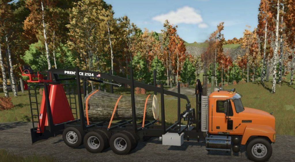 FS25 Mack Loader Truck v1.0 - Farming simulator 19 / 17 / 15 Mod