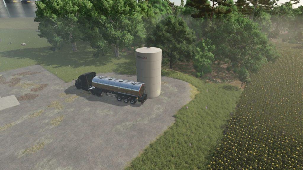 FS25 Milk Silo v1 (3) - Farming simulator 19 / 17 / 15 Mod