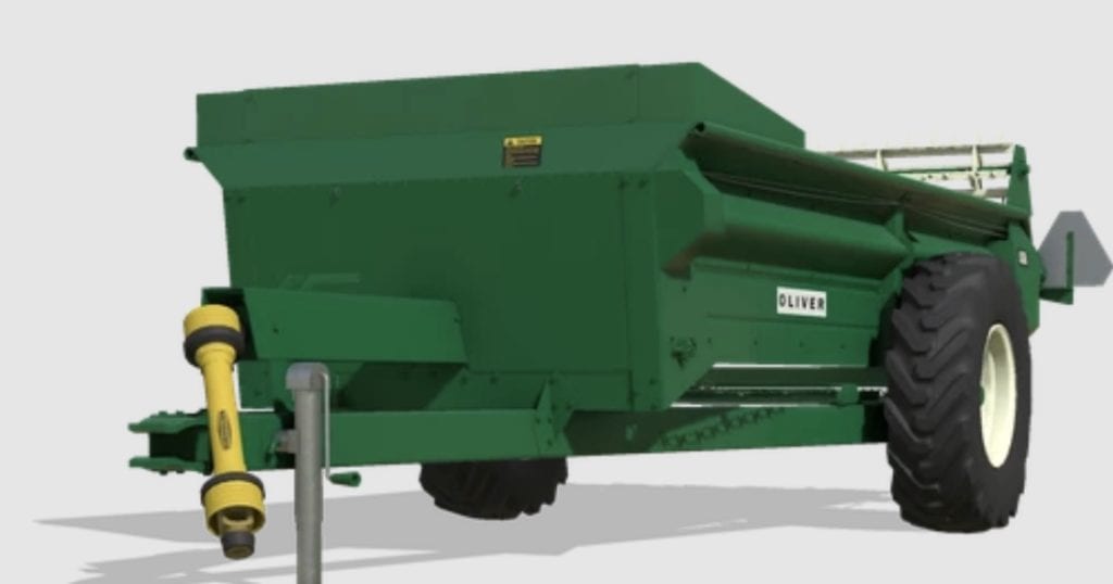 FS25 Oliver 480 Spreader v1.0 - FS 25 Implements & Tools Mod Download