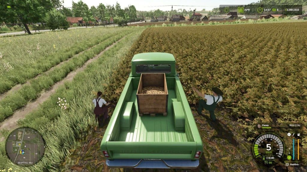 FS25 Pickup Hand Harvester v2 (2) - Farming simulator 19 / 17 / 15 Mod