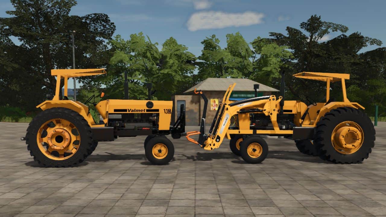 FS25 Valmet 118 4×2 V1.0 - FS 25 Tractors Mod Download