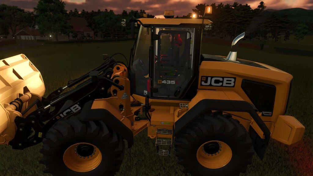 JCB 435S v1 (2) - Farming simulator 19 / 17 / 15 Mod