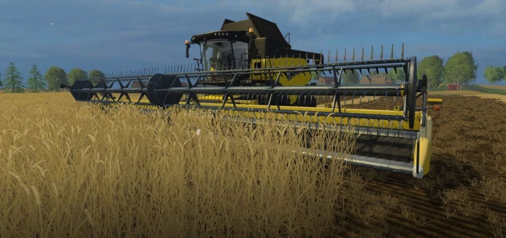 FS15 NEW HOLLAND CR90.75 NEW 4X4 GOLD EXTRA HIT COMBAJN V1.1 - FS 15 ...
