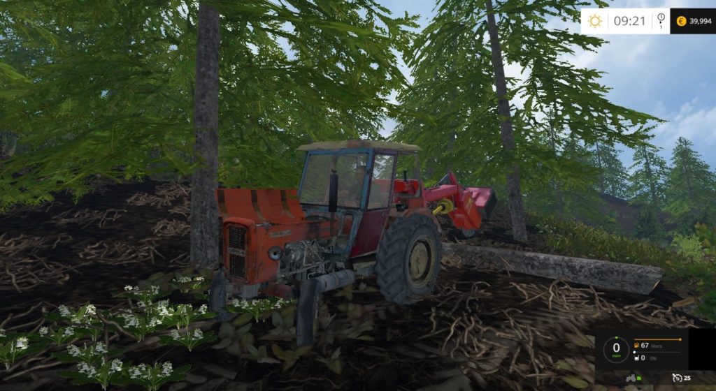 FS15 URSUS C 360 2WD OLD CABINE CZECH RED V1.0 - FS 15 Tractors Mod ...