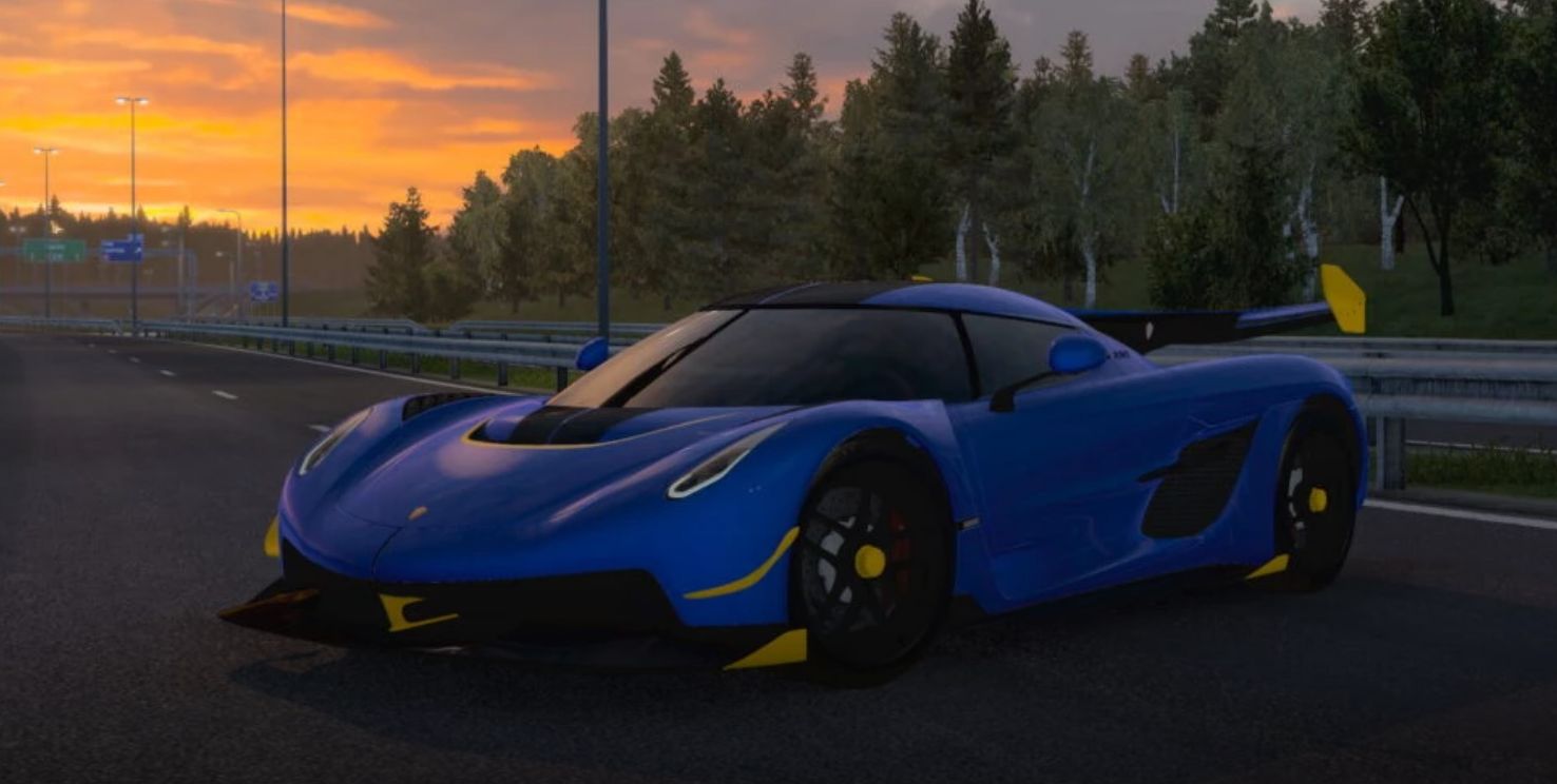 FS22 2024 Koenigsegg Jesko v1.1 1.57X - Farming simulator 19 / 17 / 15 Mod