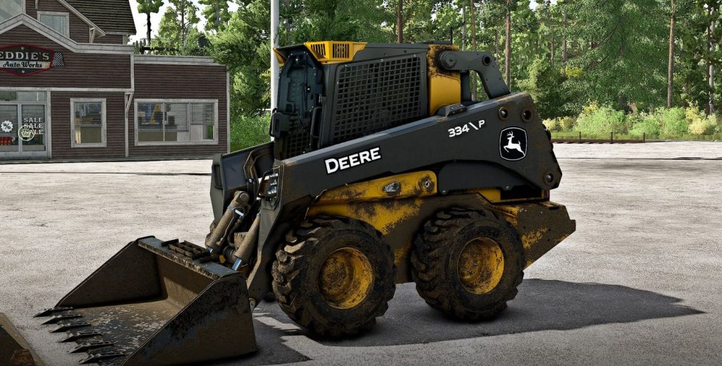 FS22 ATC22 John Deere Skid Loader Pack v1.0 - FS 22 Forklifts ...