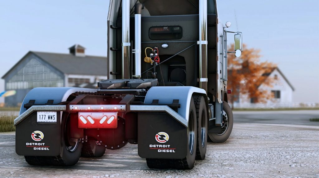FS25 1985 Freightliner FLT v1 (4) - Farming simulator 19 / 17 / 15 Mod