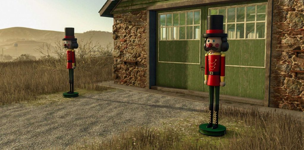 FS25 Christmas NutCraker v1.0 - FS 25 Objects Mod Download