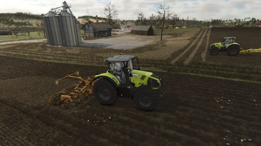 FS25 Claas Axion 8xx Night Edition v1.0.0.1 - FS 25 Tractors Mod Download
