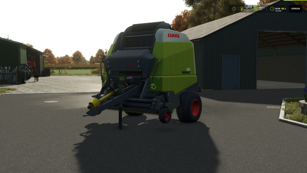 FS25 Claas Variant 360 v1.0 - FS 25 Implements & Tools Mod Download