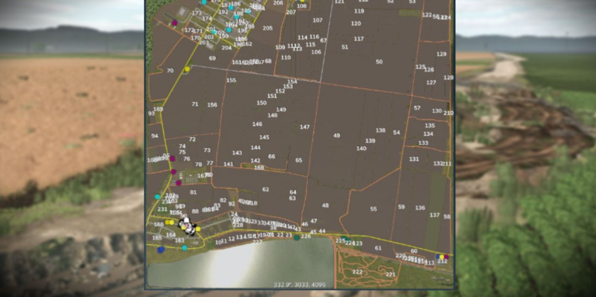 FS25 Dunăreni X4 v1.0 - FS 25 Maps Mod Download