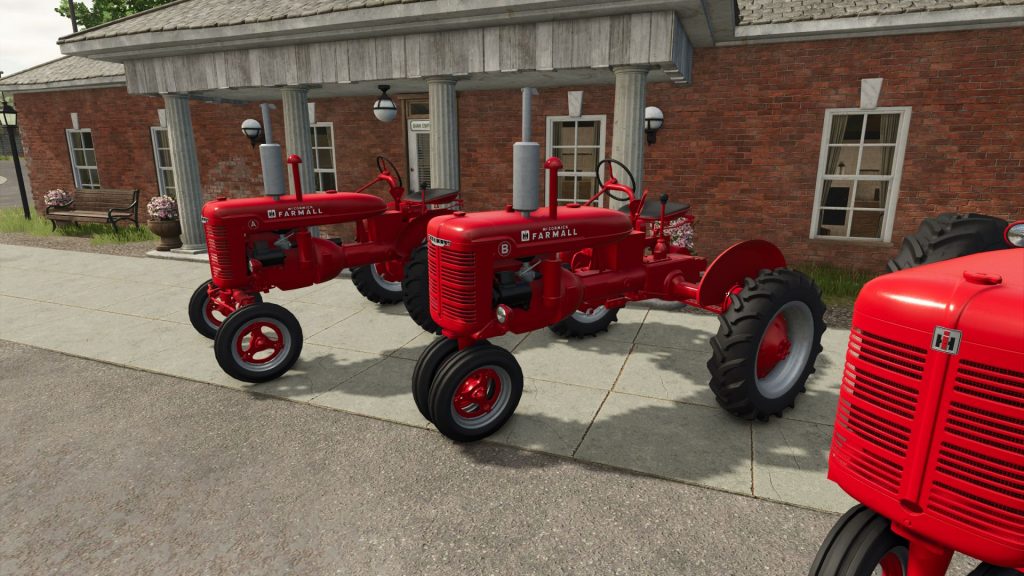 FS25 Farmall A&B Family V1.0.0.1 - FS 25 Tractors Mod Download