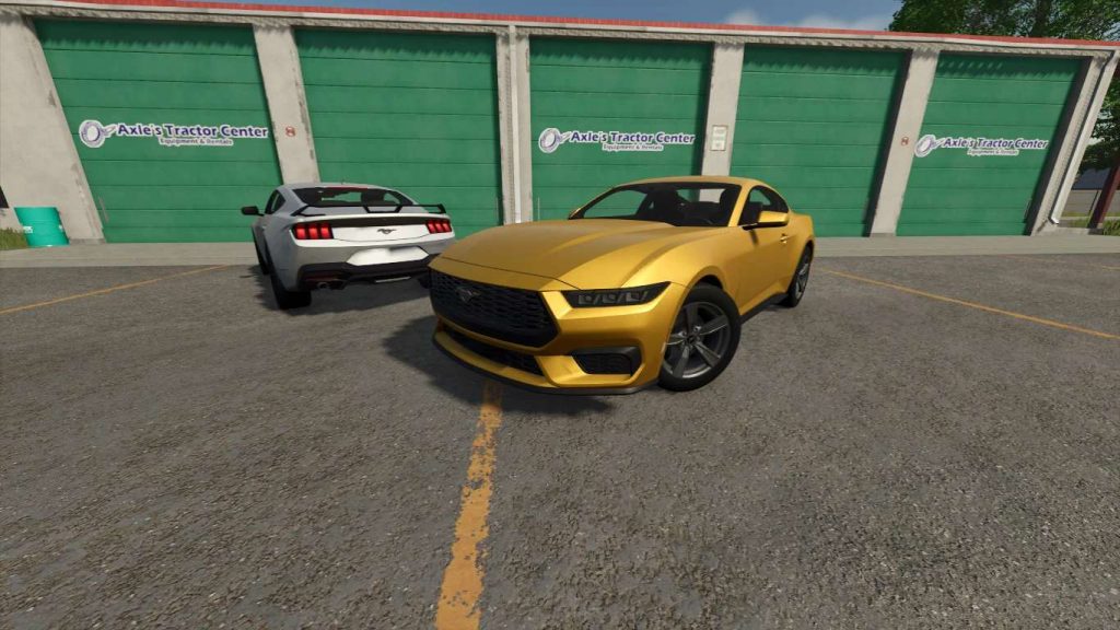 FS25 Ford Mustang S650 v1 (2) - Farming simulator 19 / 17 / 15 Mod