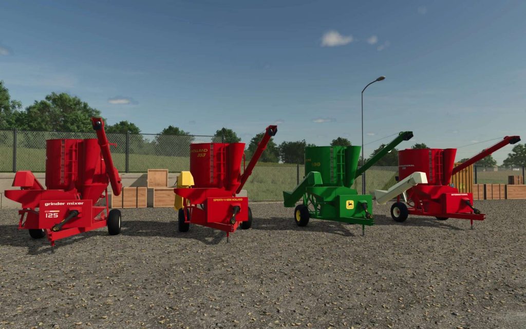 FS25 Gehl 125 Mill All v1.0 - FS 25 Implements & Tools Mod Download