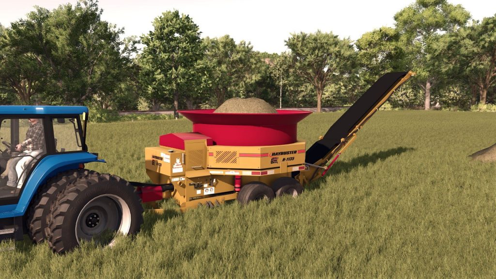 FS25 Haybuster H1130 v1 (1) - Farming simulator 19 / 17 / 15 Mod