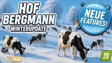 FS25 Hof Bergmann v1.3 - FS 25 Maps Mod Download