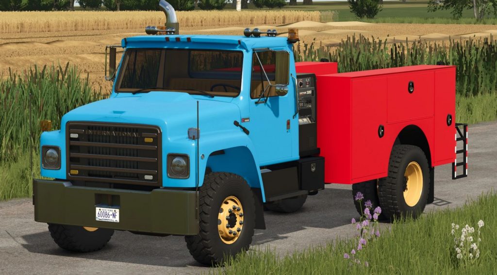 FS25 International S1800 Service Truck v1.0 - FS 25 Trucks Mod Download