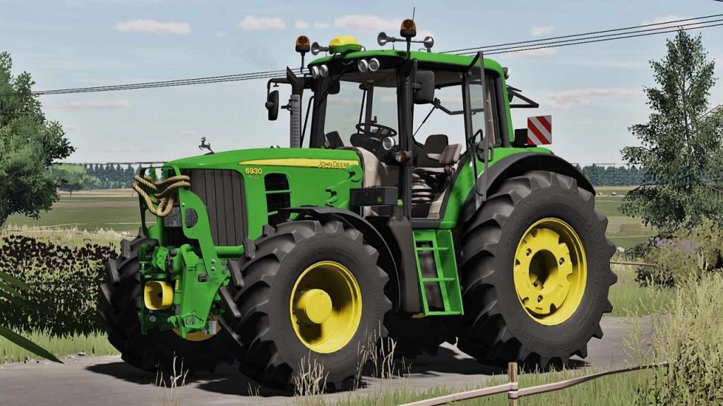 FS25 John Deere 6030 Premium Series v2.0 - FS 25 Tractors Mod Download