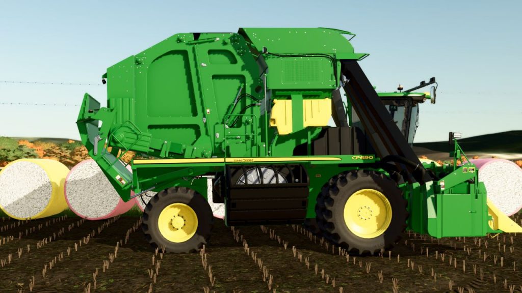 FS25 John Deere 7760CP690 Roller Pickers V1 (2) - Farming simulator 19 ...