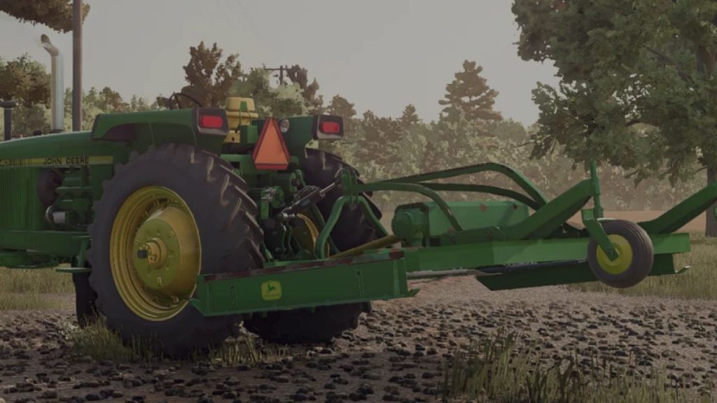 FS25 John Deere Brush Hog v1 (4) - Farming simulator 19 / 17 / 15 Mod