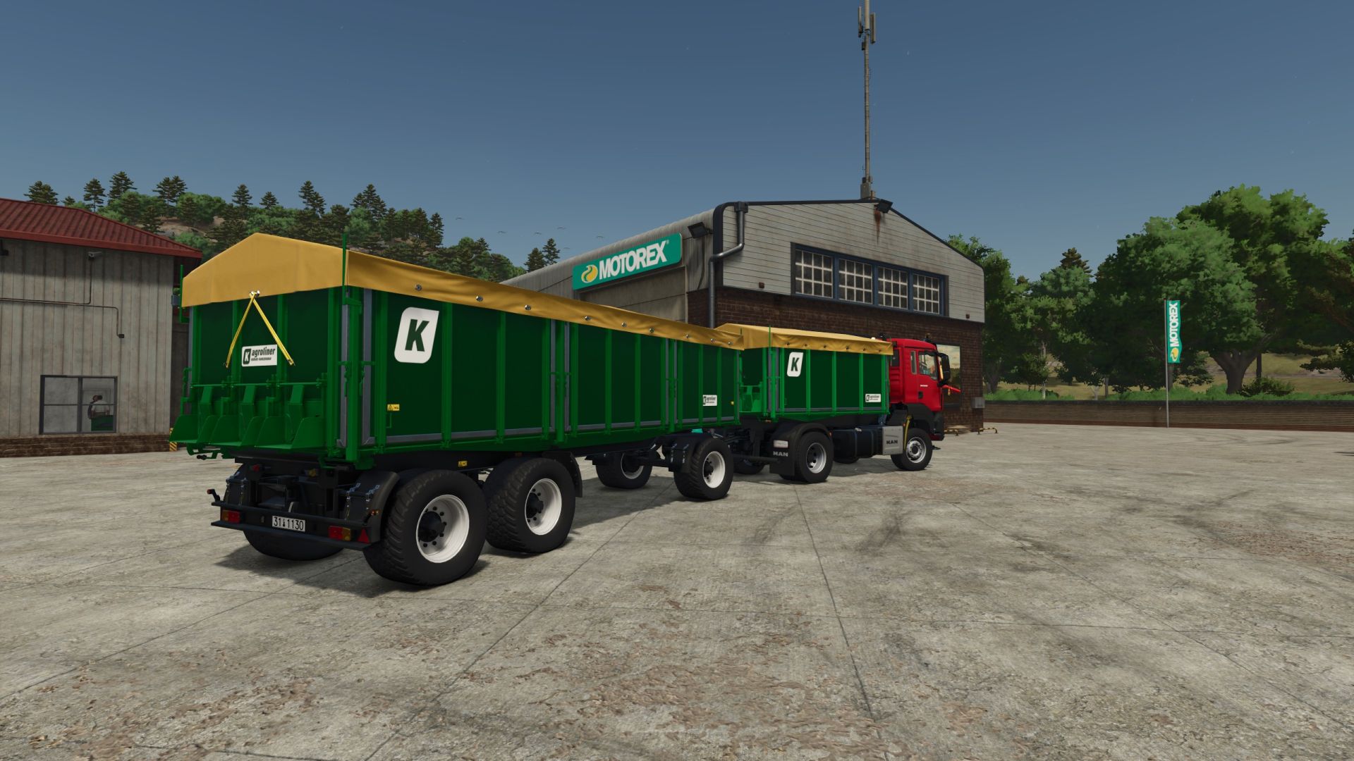 FS25 Kröger HKD 402 V1.0 - FS 25 Trailers Mod Download
