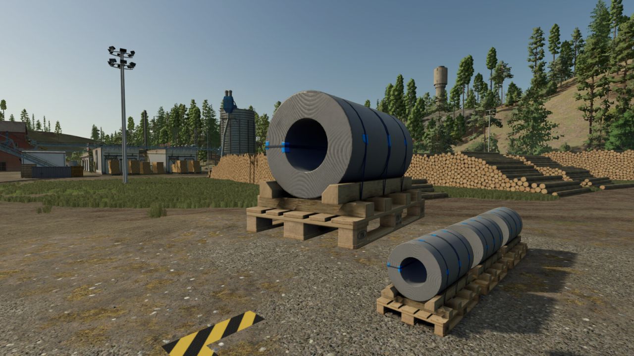 FS25 Liftable Pallets – Silverrun Forest V1.0 - FS 25 Other Mod Download