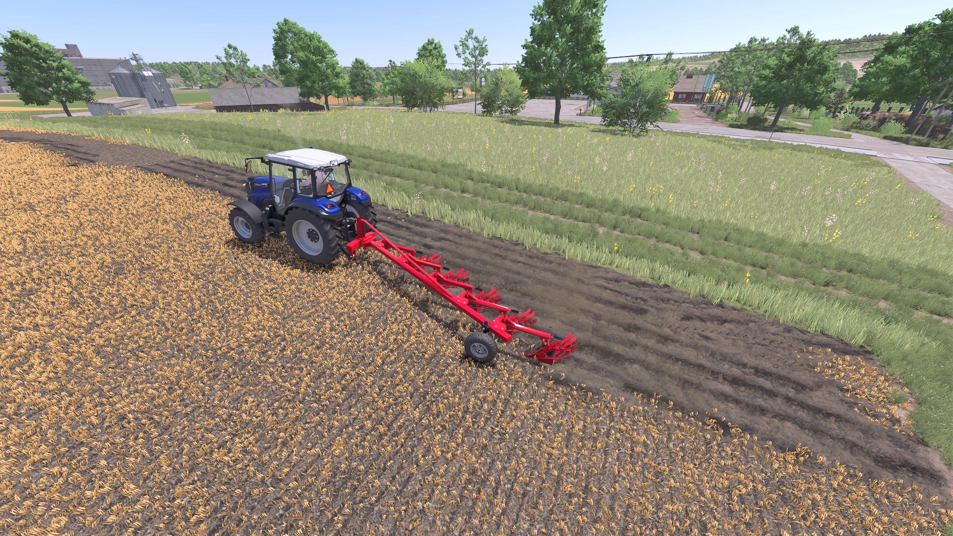 FS25 Lizard Famed 5 Spring Plow v1 (2) - Farming simulator 19 / 17 / 15 Mod