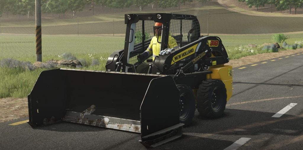 FS25 Lizard Snow Pusher Rust Edition 1.0 - FS 25 Implements & Tools Mod ...