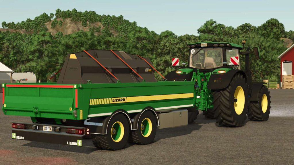 FS25 Lizard gravel trailer v1 (4) - Farming simulator 19 / 17 / 15 Mod