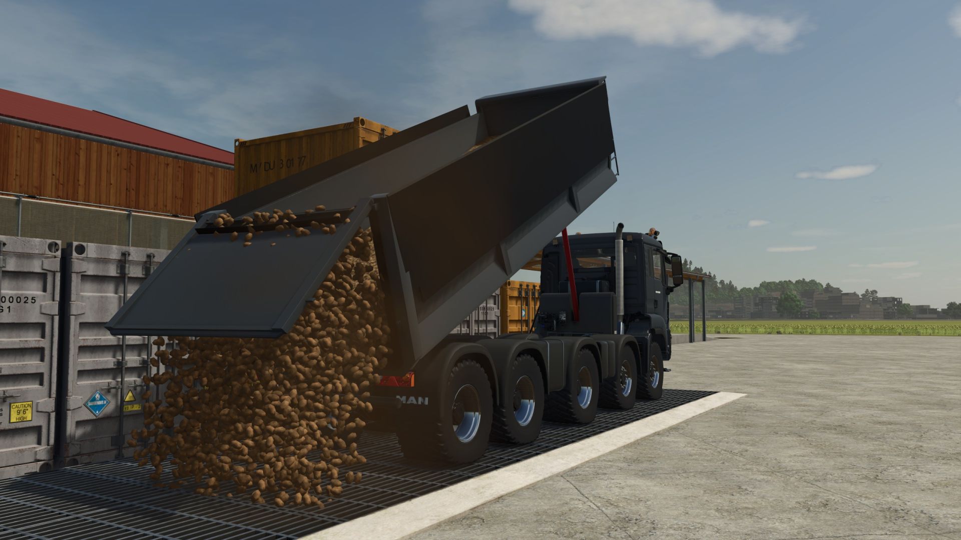 FS25 MAN TGS 18.500 Kipper v1 (1) - Farming simulator 19 / 17 / 15 Mod