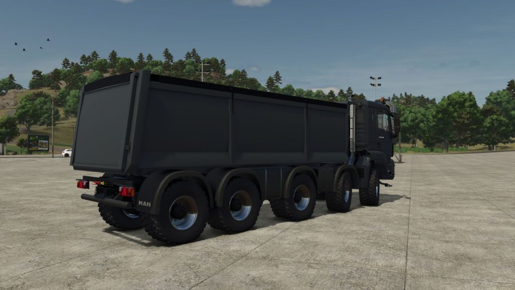 FS25 MAN TGS 18.500 Kipper v1 (2) - Farming simulator 19 / 17 / 15 Mod