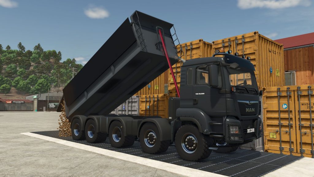 FS25 MAN TGS 18.500 Kipper v1 (3) - Farming simulator 19 / 17 / 15 Mod